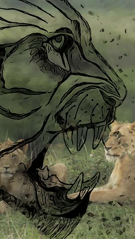 Power of a roar | Photo Animation Contest｜User Gallery｜CyberLink