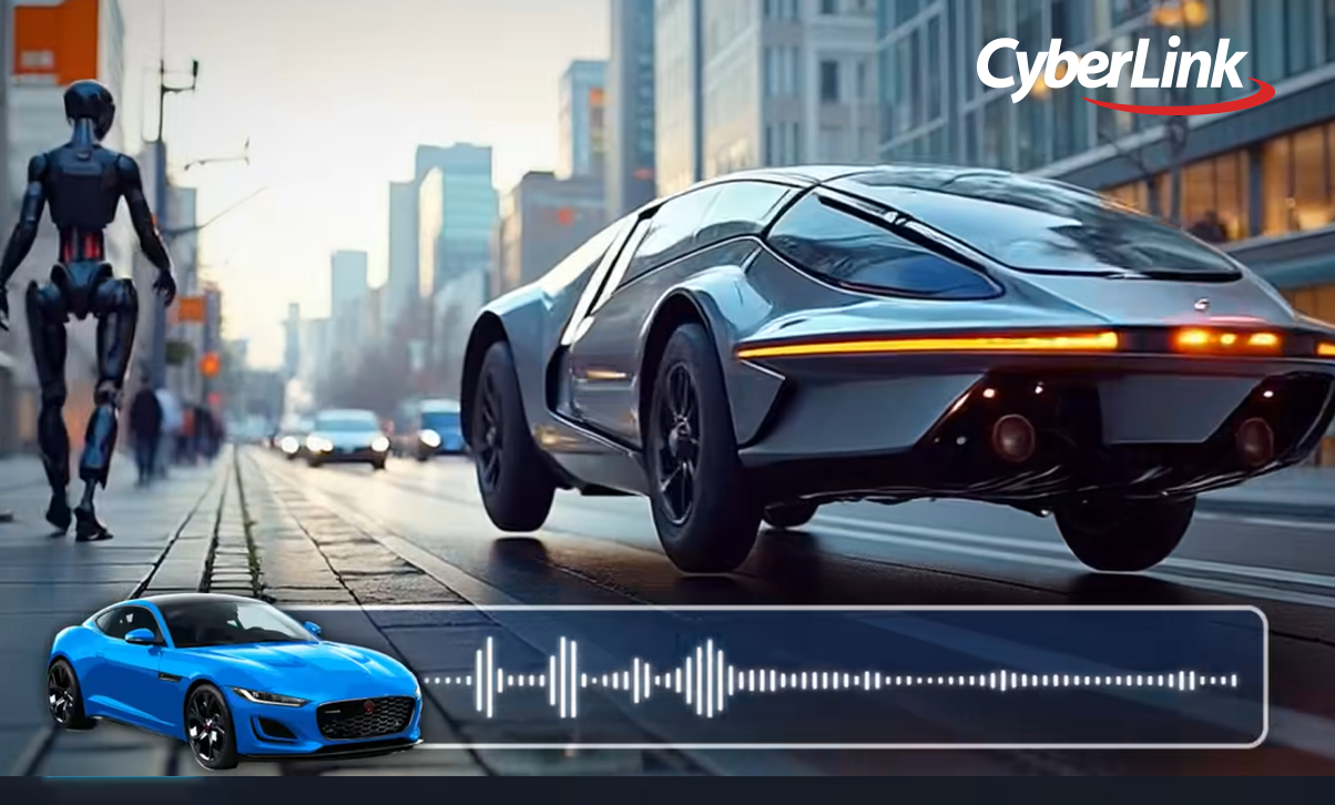 CyberLink PowerDirector’s new “GenAI Audio for Video” Feature ...