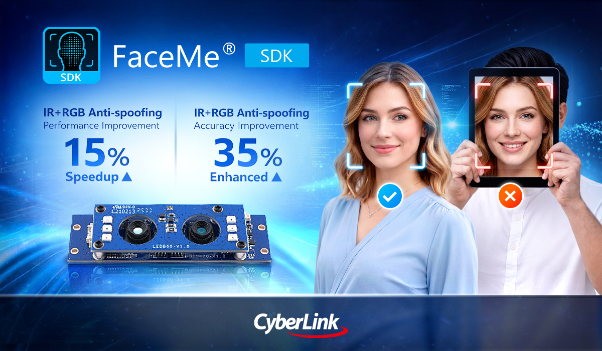 CyberLink Advances Biometric Security with Enhanced IR+RGB & 3D Anti ...