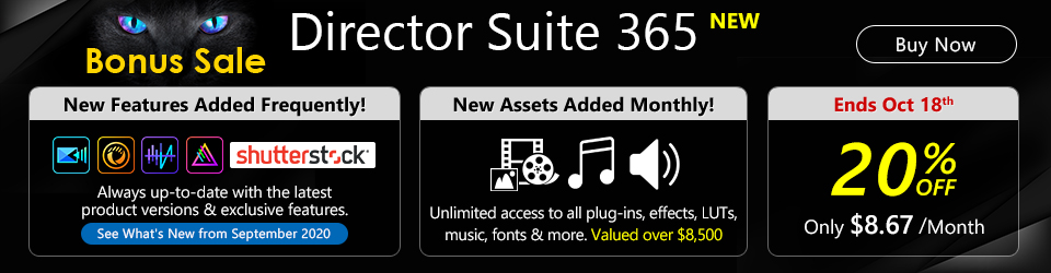 Director Suite - Best Video, Photo & Audio Editing Software of 2020