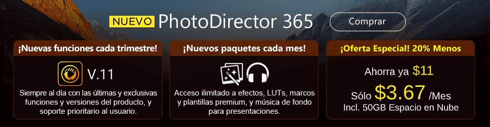 Software Profesional para Edición de Fotos | PhotoDirector 365 | CyberLink
