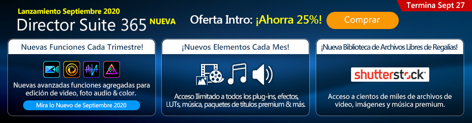 Software Editor de Video & Foto | Director Suite 365 | CyberLink